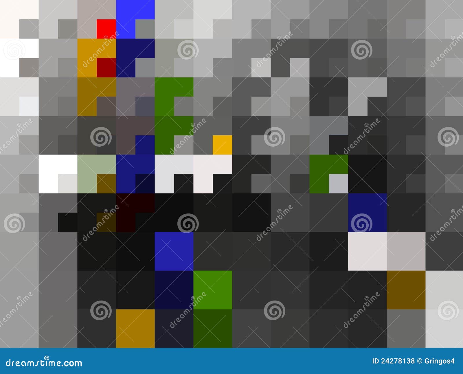 A Pixel Art Abstract Background Stock Illustration - Illustration of ...