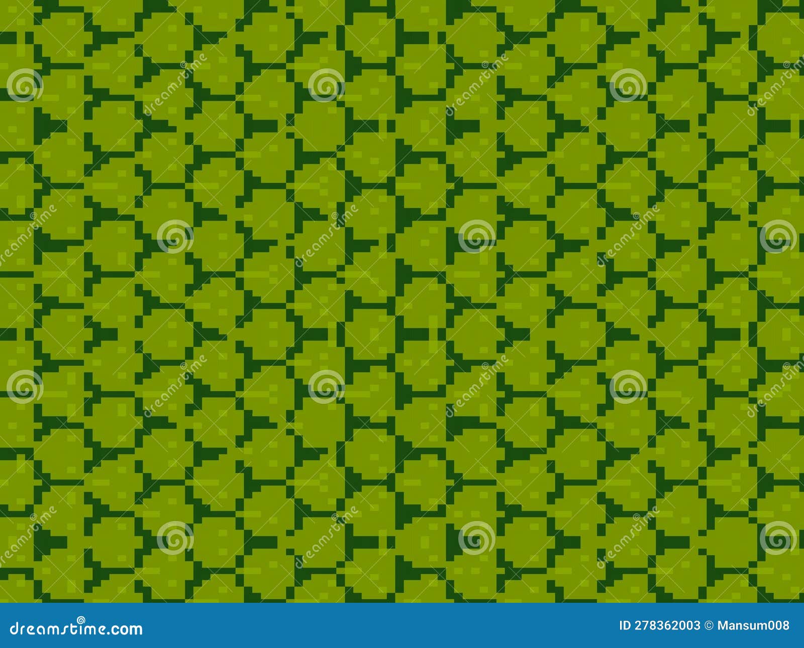 Pixel Art of Abstract Background Stock Illustration - Illustration of ...