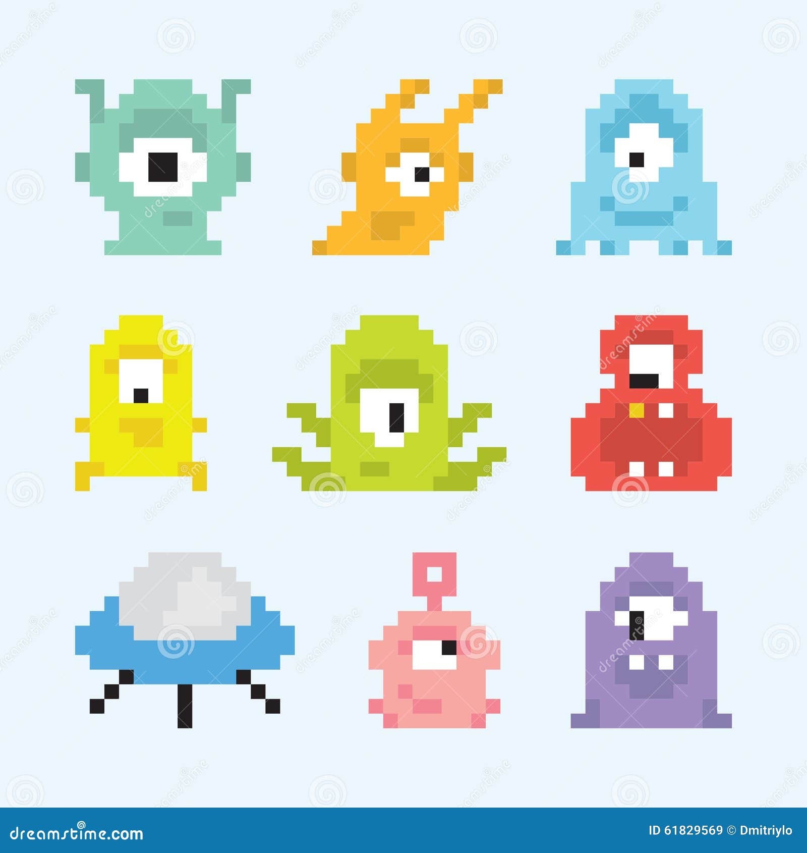 Toy Story Alien Pixel Art