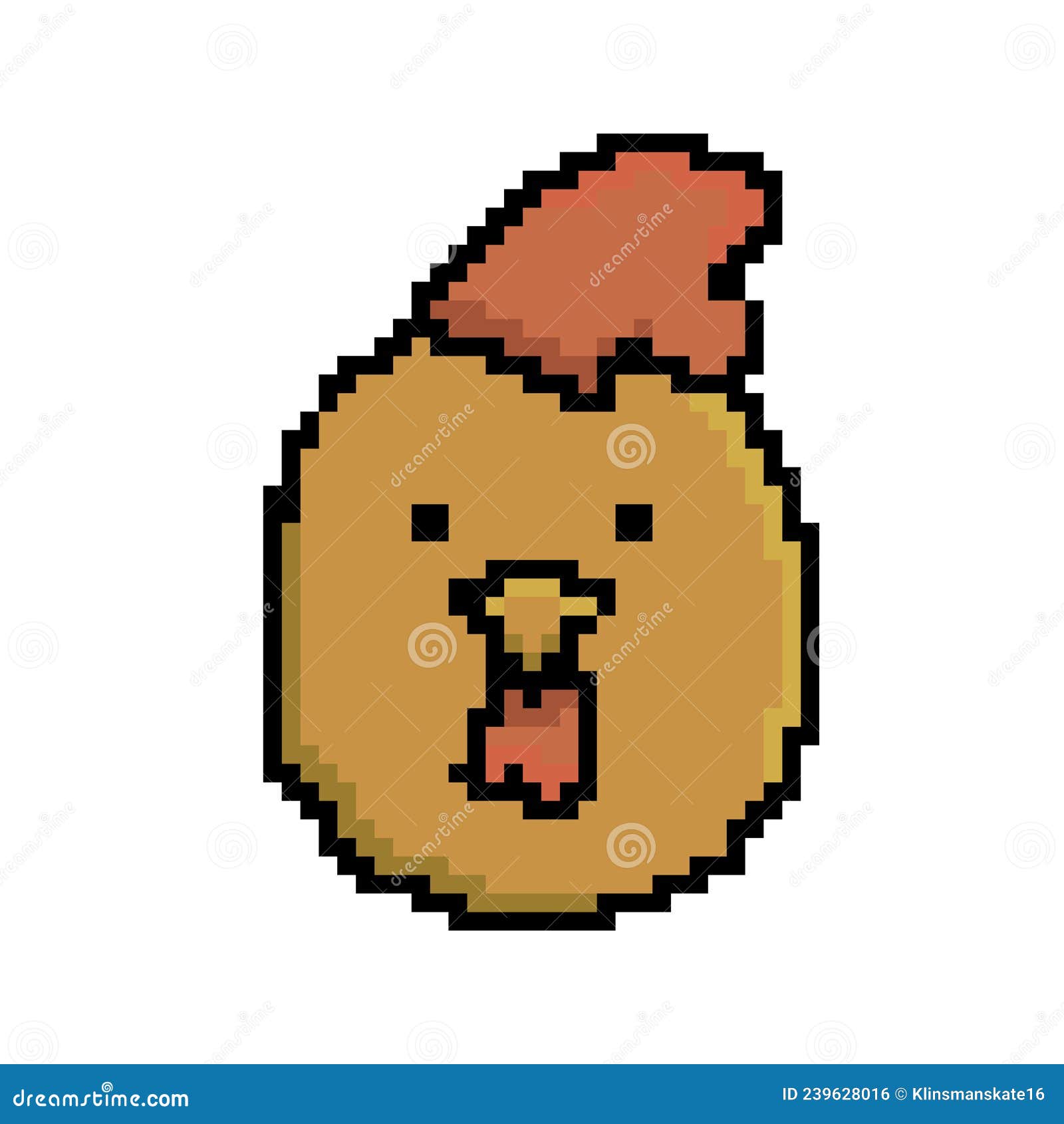 Pixel Art Chick. Farm Animal For Game Design Vector Illustration ...
