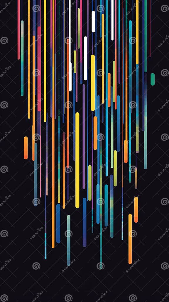 Pixel Art of a Bar Graph Labeled with Percentages and Colorful Data ... Pixel Art of a Bar Graph Labeled with Percentages and Colorful Data ...