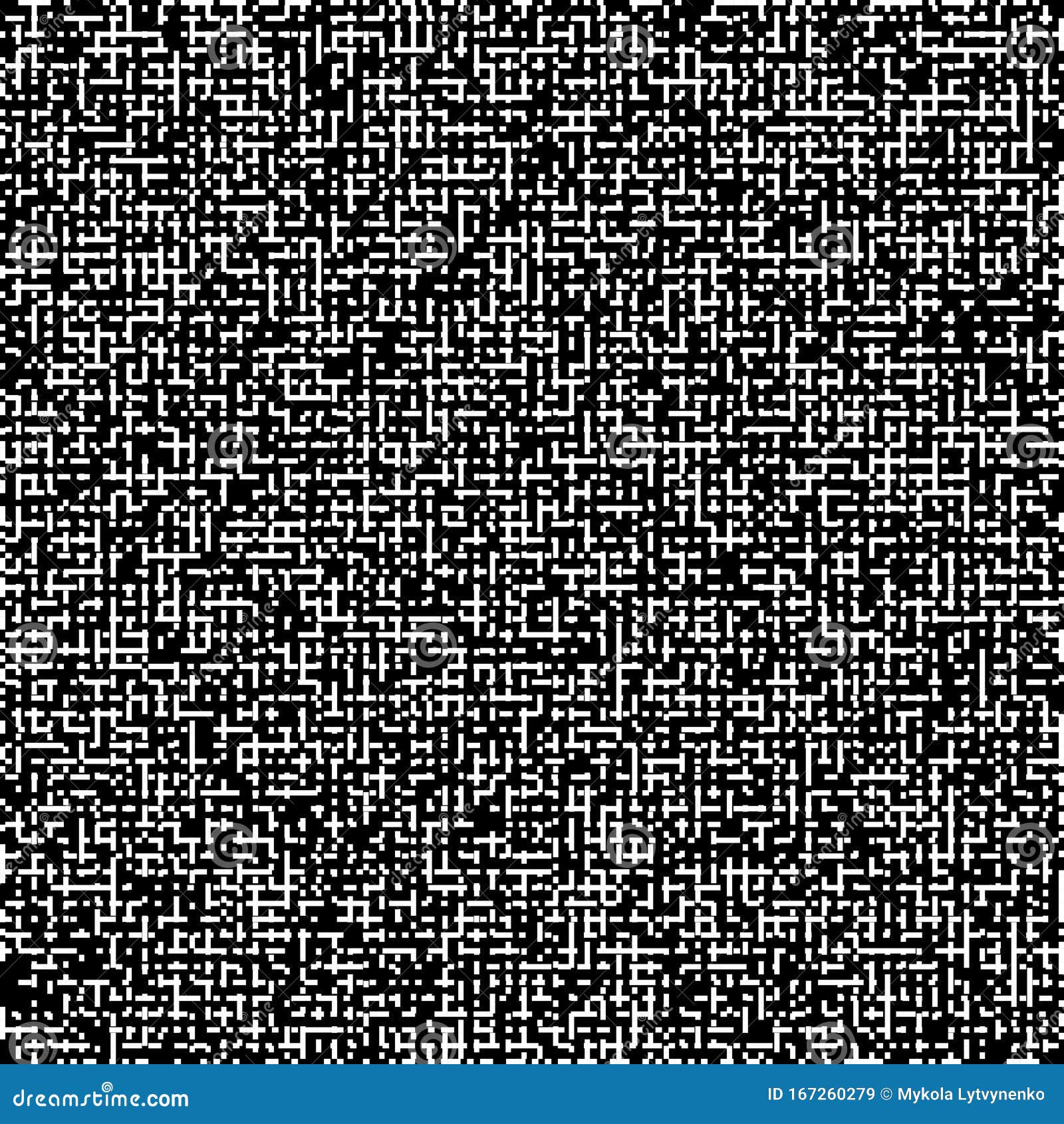 Pixel Art Black and White Vector BW Background with Random Chaotic ... Pixel Art Black and White Vector BW Background with Random Chaotic ...