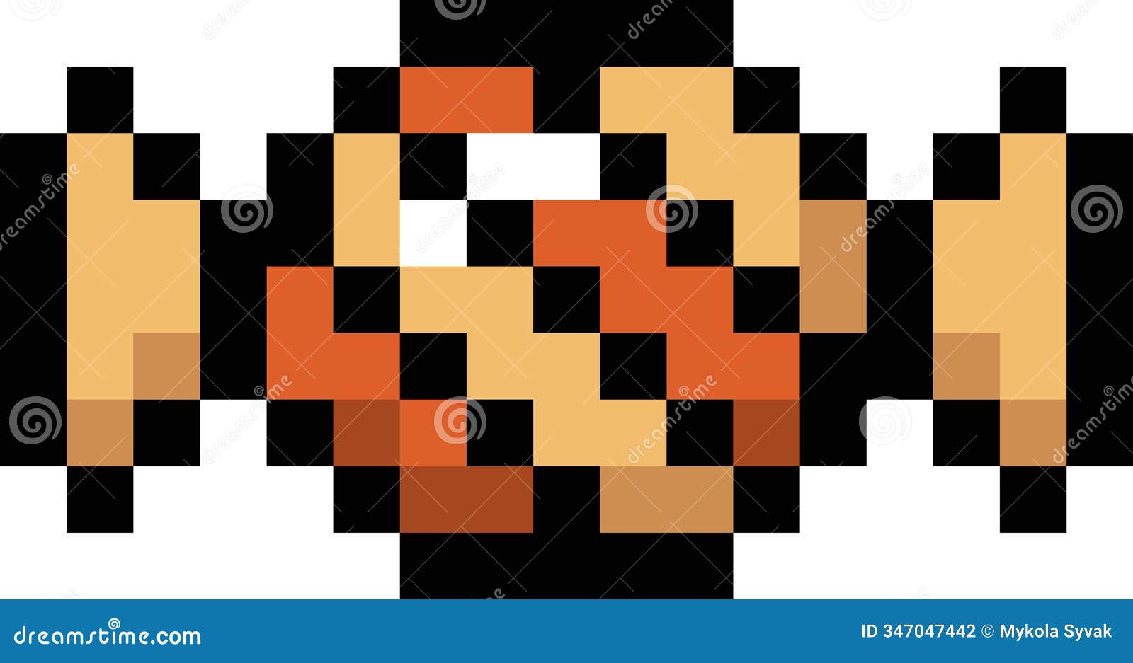 Pixel Art Candy stock illustration. Illustration of pixel - 347047442