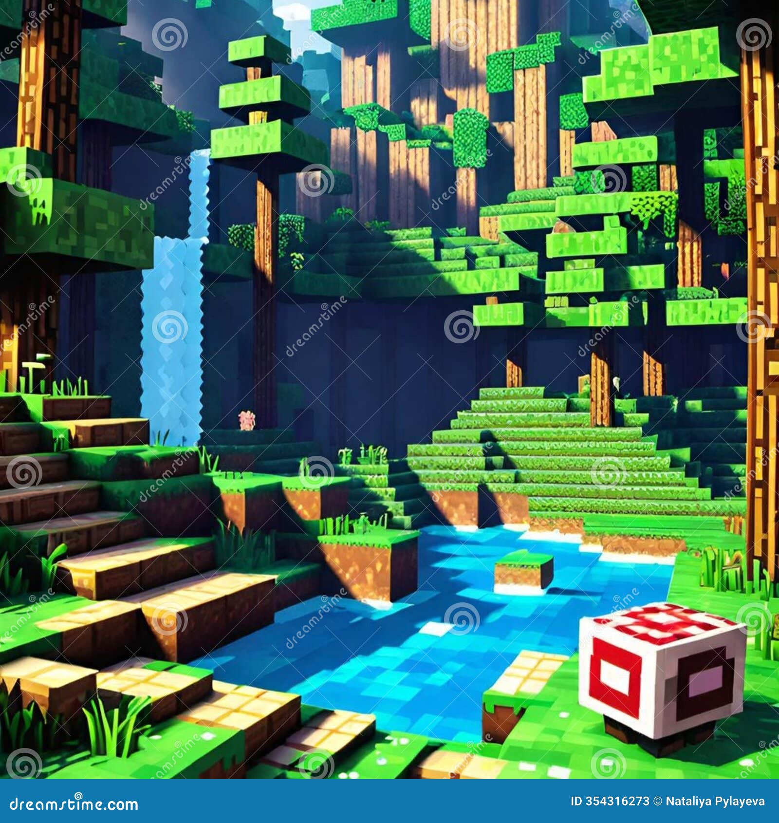 Pixel Art Craft Computer Game App Stock Illustration - Illustration of colorful, retro: 354316273