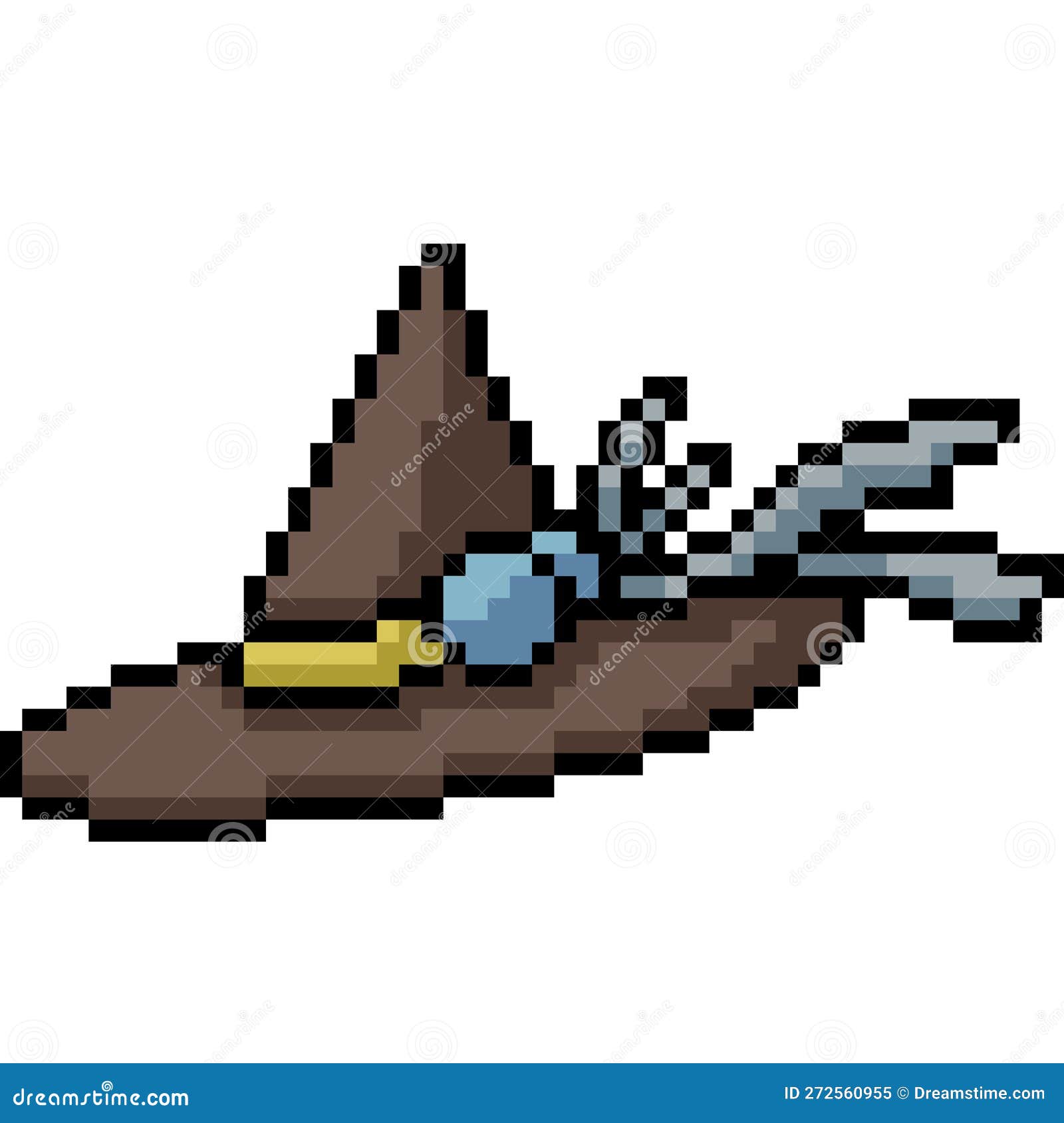 Pixel Art Fancy Mable Decoration Vector Illustration | CartoonDealer ...