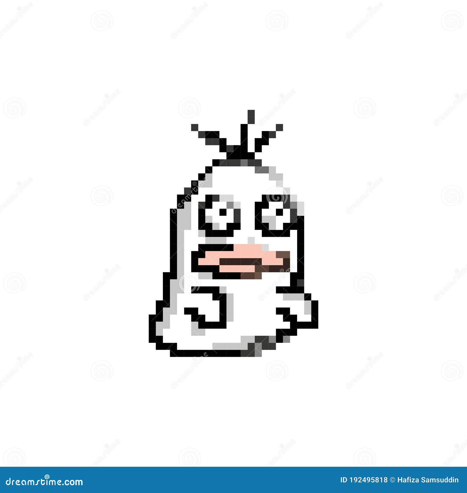 Pixel Art Ghosts. Halloween Retro 8 Bit Pixel Ghosts Illustration ...