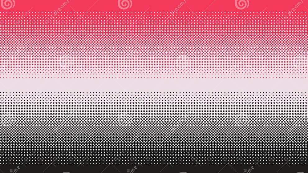 Pixel Art Gradient Color Background. Seamless Dithering Vector ...