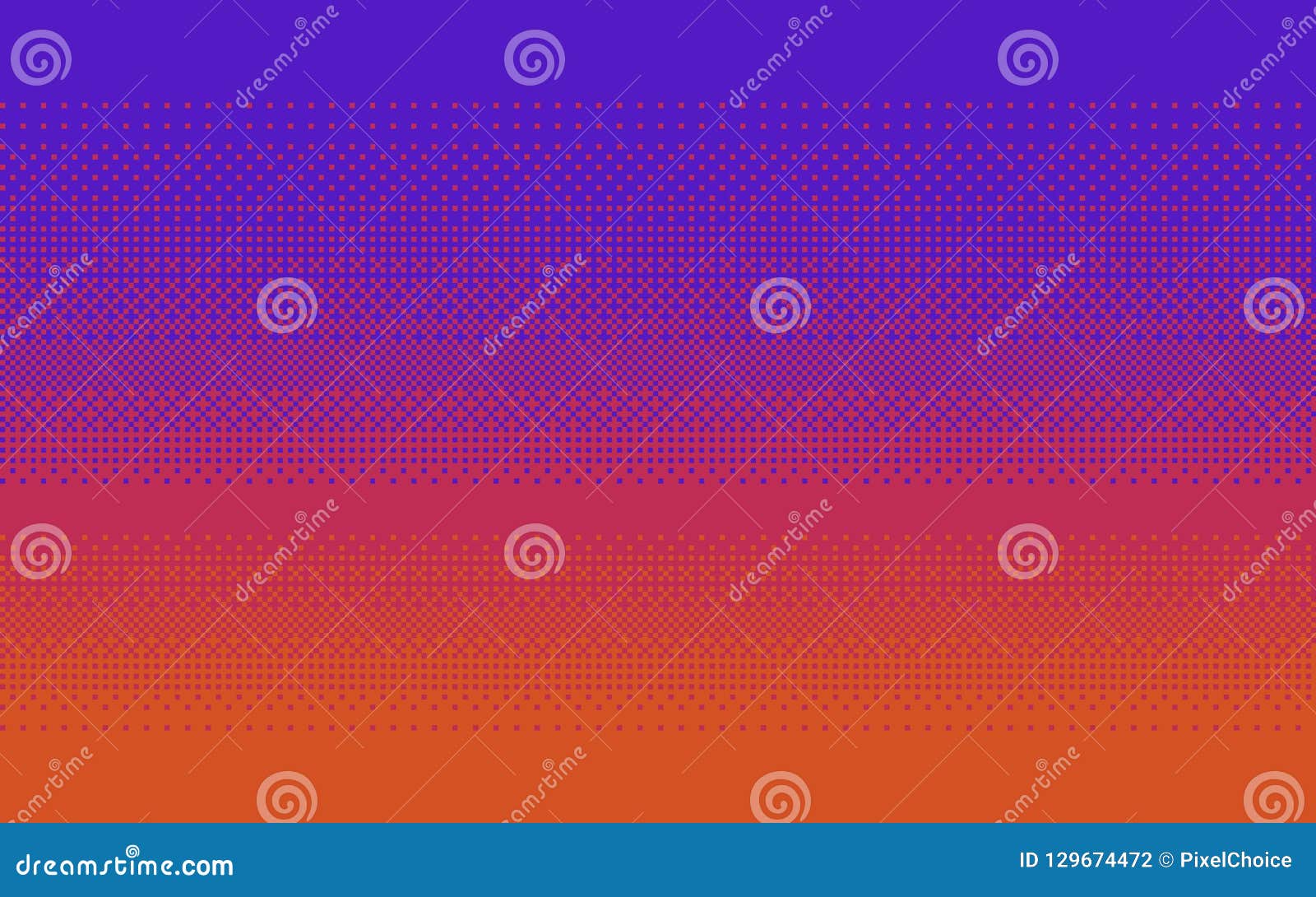 Pixel Art Dithering Background In Three Colors. Vector Illustration ...
