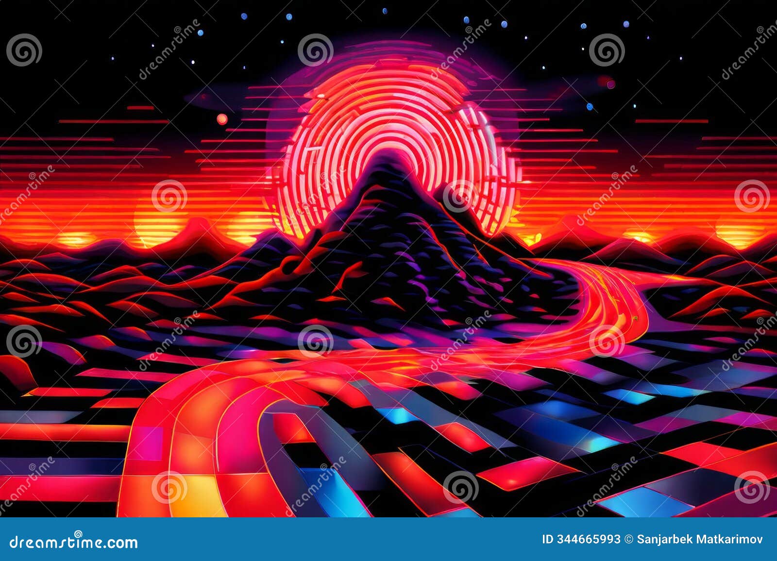 Luminogram Pixel Art A Glowing Outline Of A Cat's Face In Lumino ...