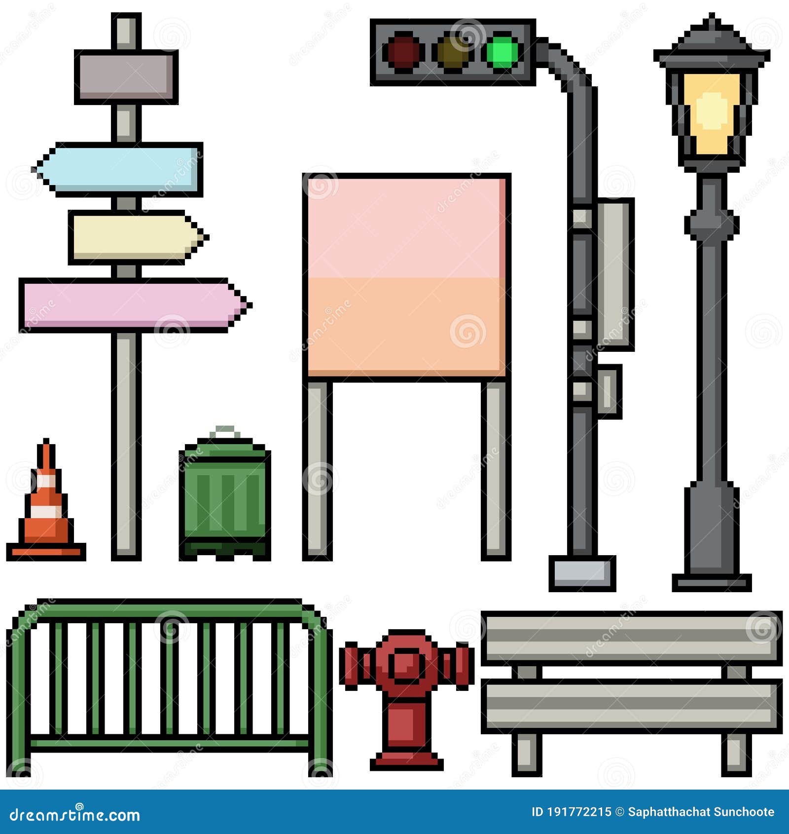 Pixel Art Street