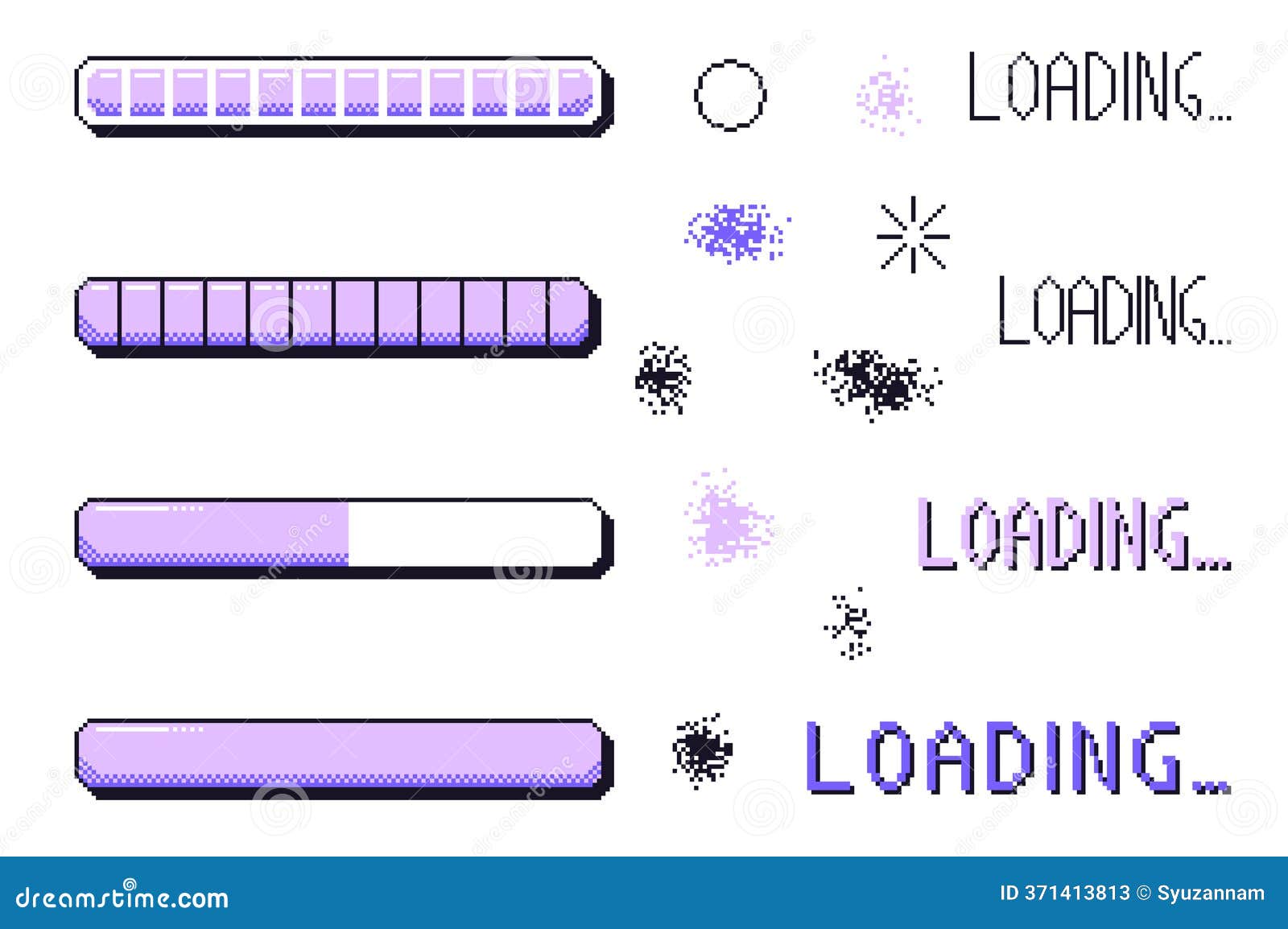 Game Progress Bars Vector Set Ui Cartoon Interface | CartoonDealer.com #229885832