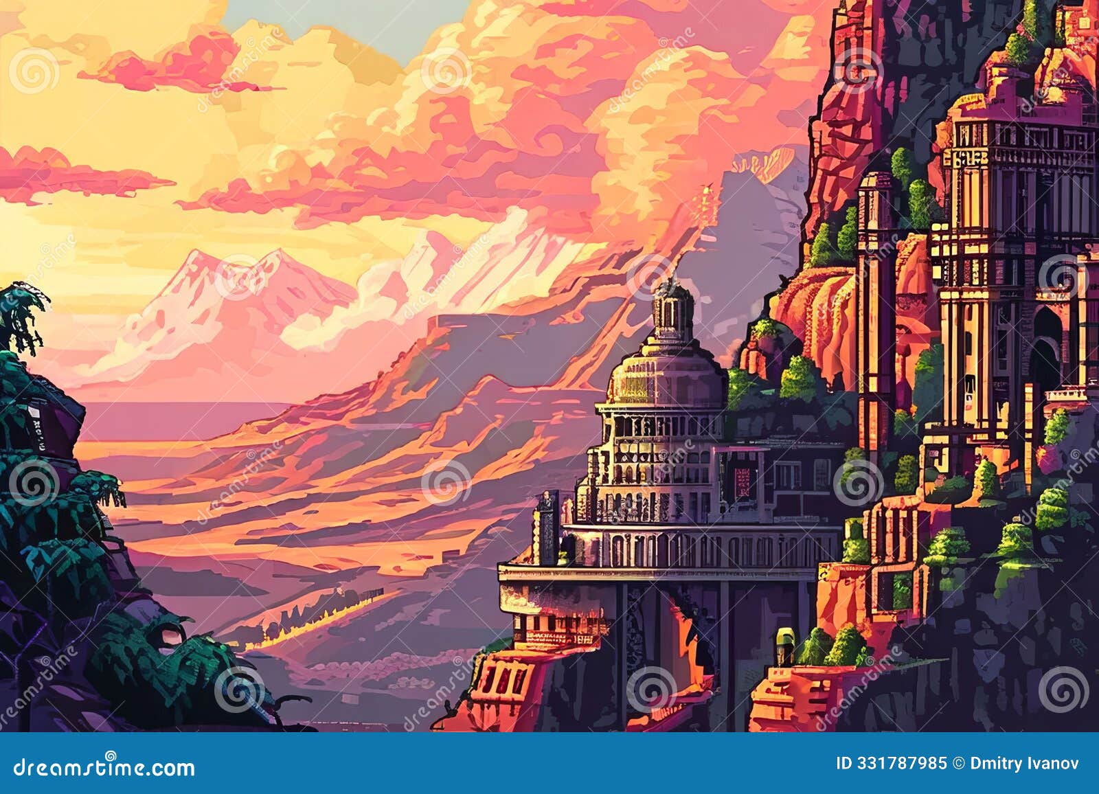 Pixel Art Macrorealism Intricate Pixelated Close Ups O Stock ...