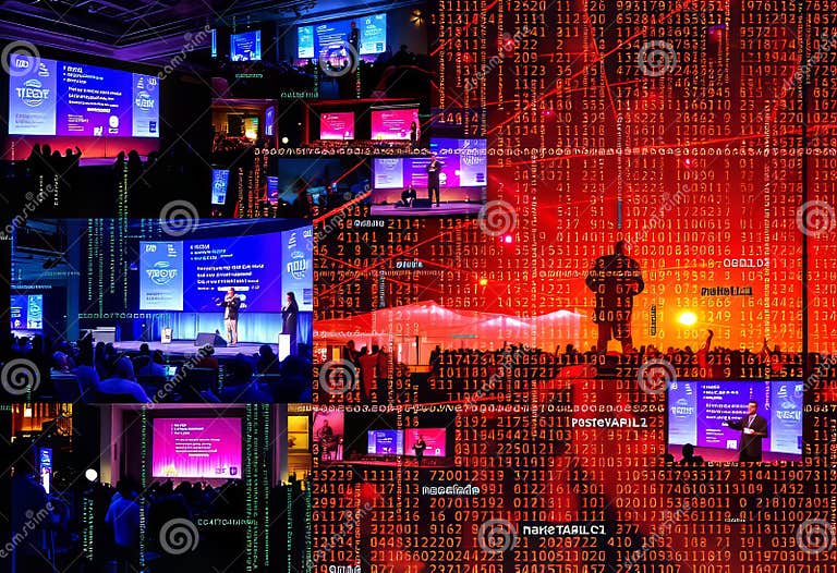 Pixel Art Matrix Code Fusion Pixel Art Images of Summit Activiti Stock ...