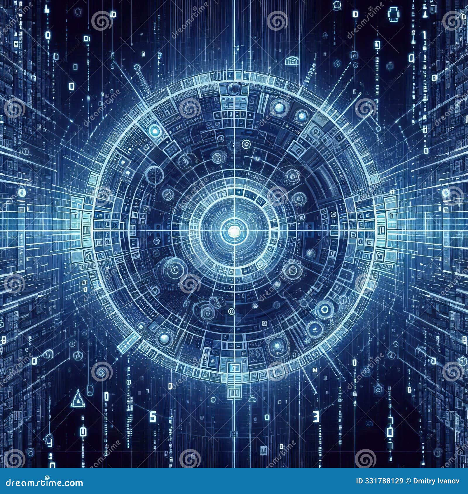 Pixel Art Matrix Code Pixelated Designs Interspersed W Stock ...