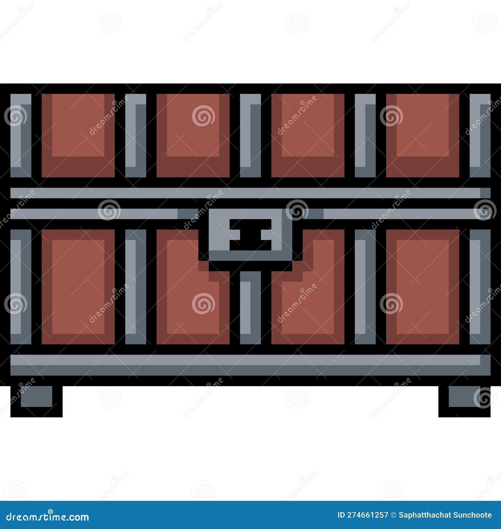 Pixel Art Medieval Weapon Halberd Cartoon Vector | CartoonDealer.com ...