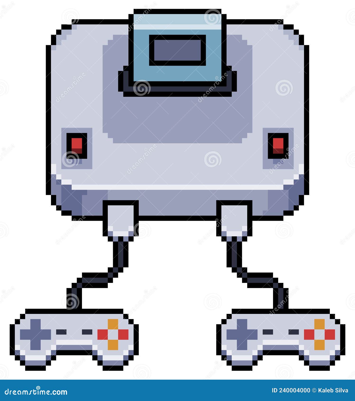 Consoles Pixel Art Simple Minecraft Pixel Art SNES Controller