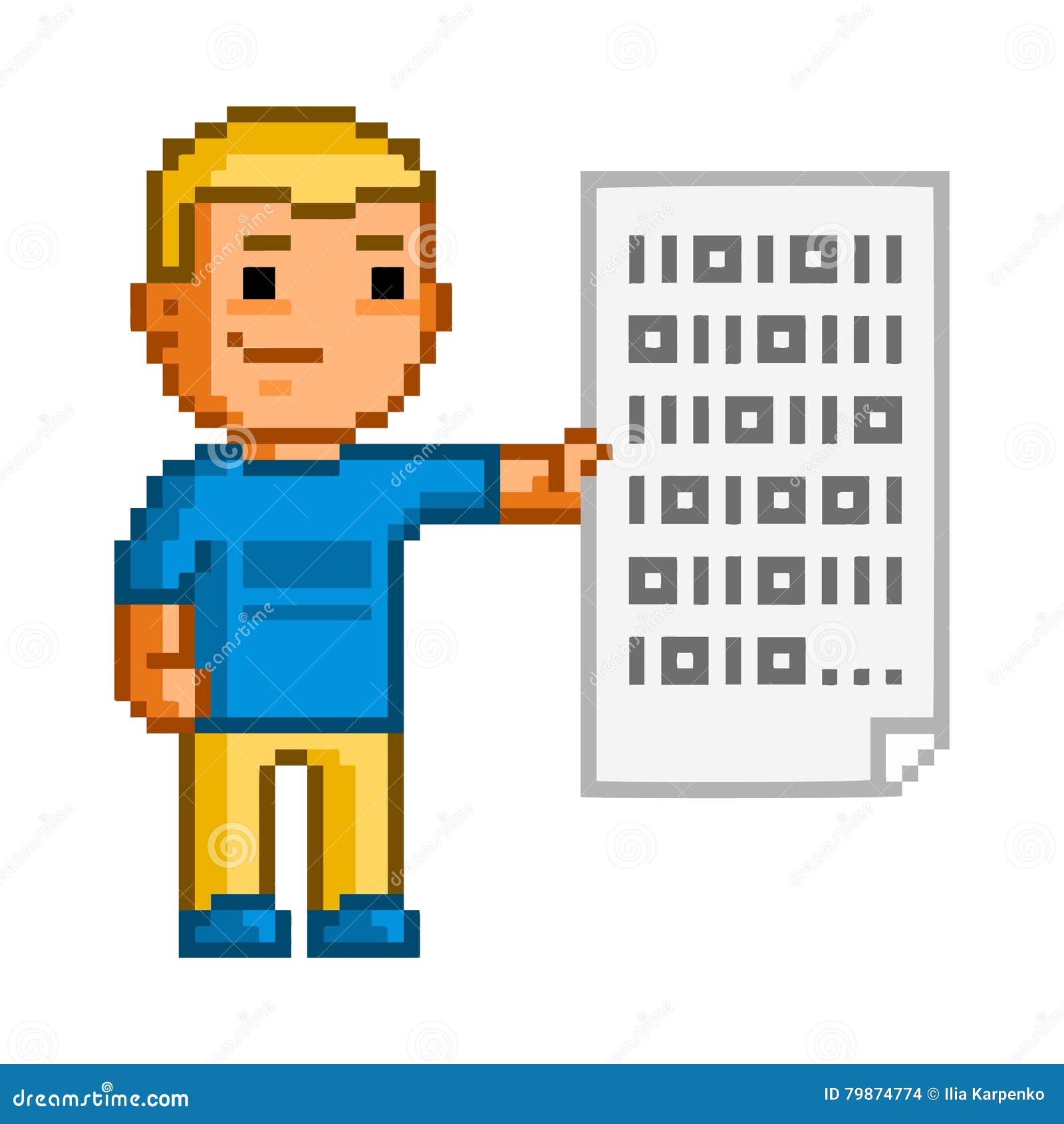 Set Of Funny Pixel Characters Vector Illustration | CartoonDealer.com ... Set Of Funny Pixel Characters Vector Illustration | CartoonDealer.com ...