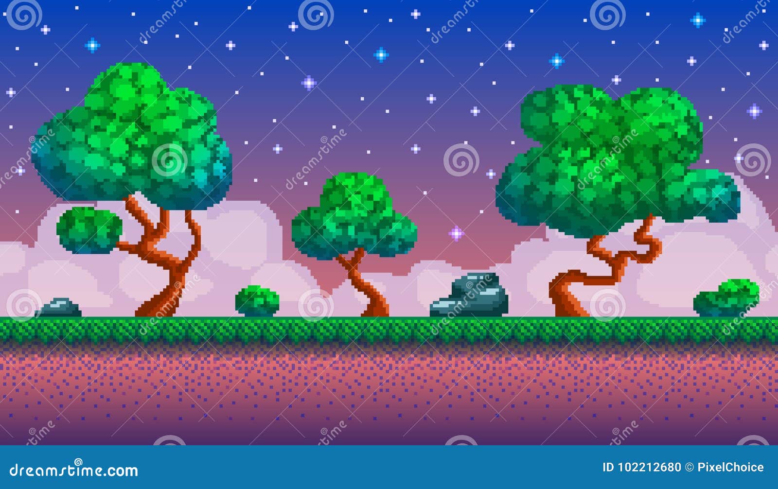 Pixel Game Backgrounds