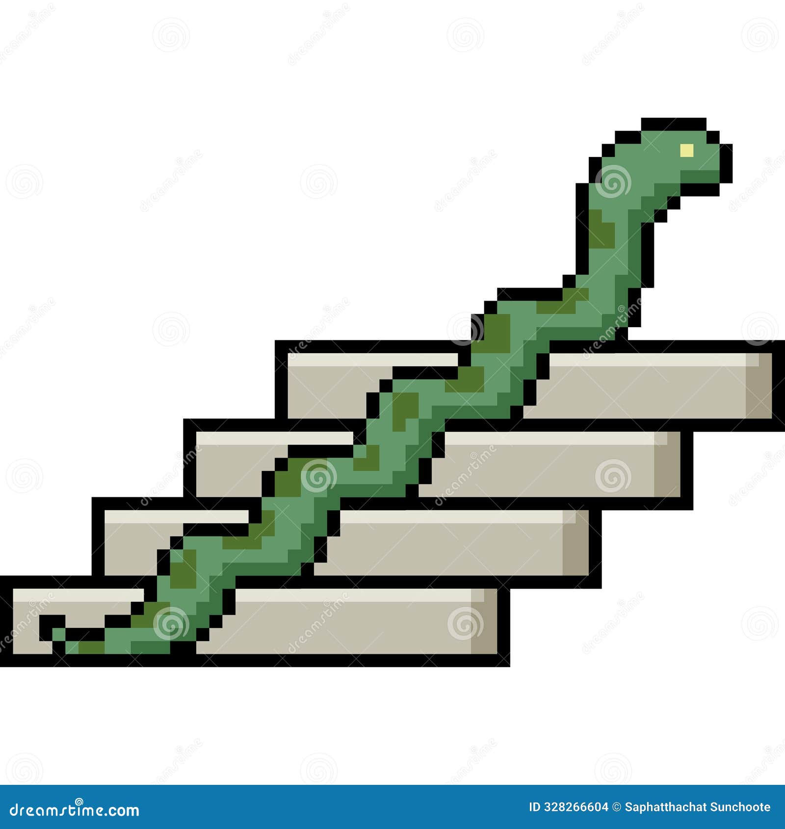 Pixel Art Man Crawl Explorer Cartoon Vector | CartoonDealer.com #270572595