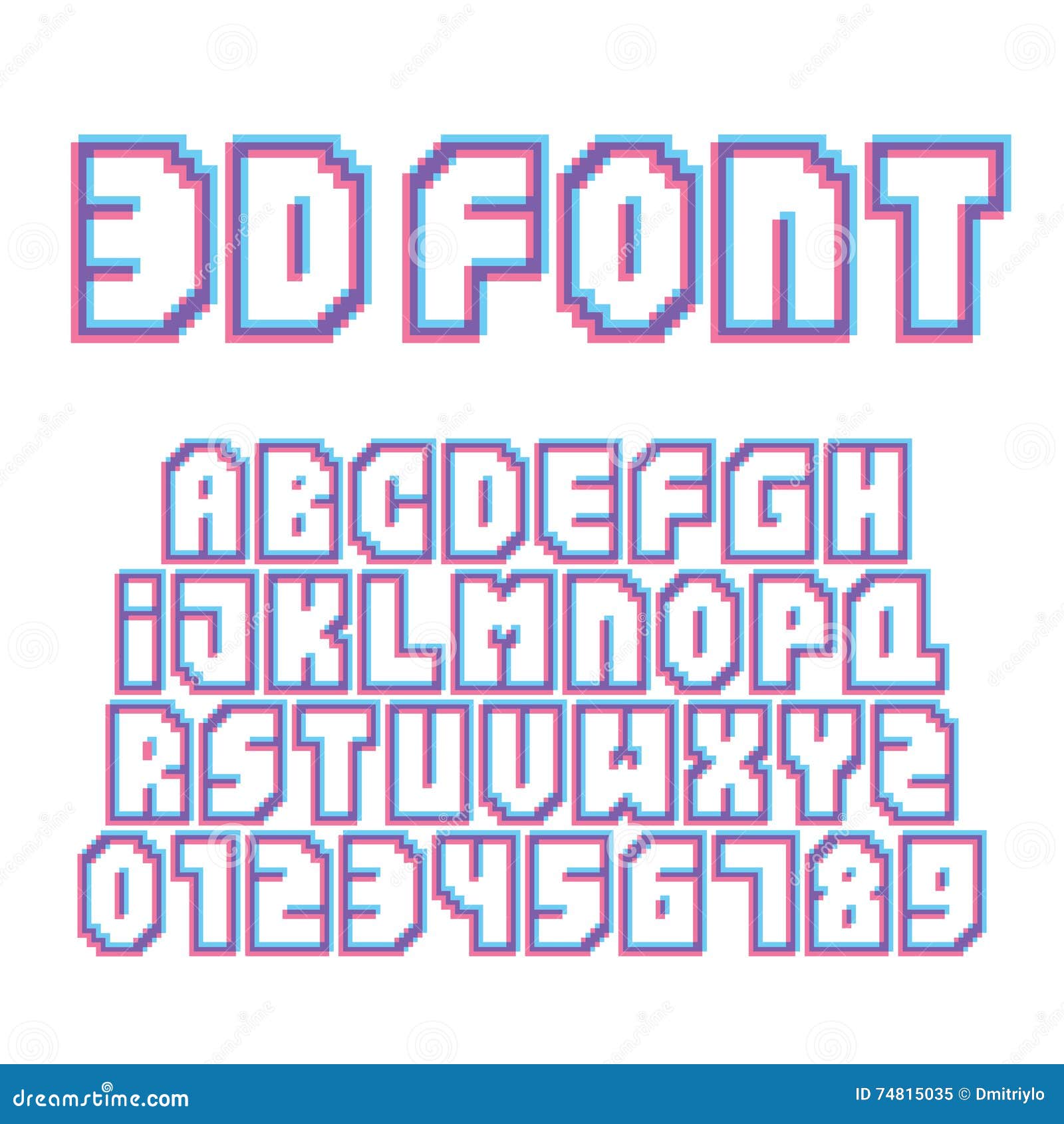 Set Of Pixel Art Alphabet, Letters And Numbers Cartoon Vector ... Set Of Pixel Art Alphabet, Letters And Numbers Cartoon Vector ...