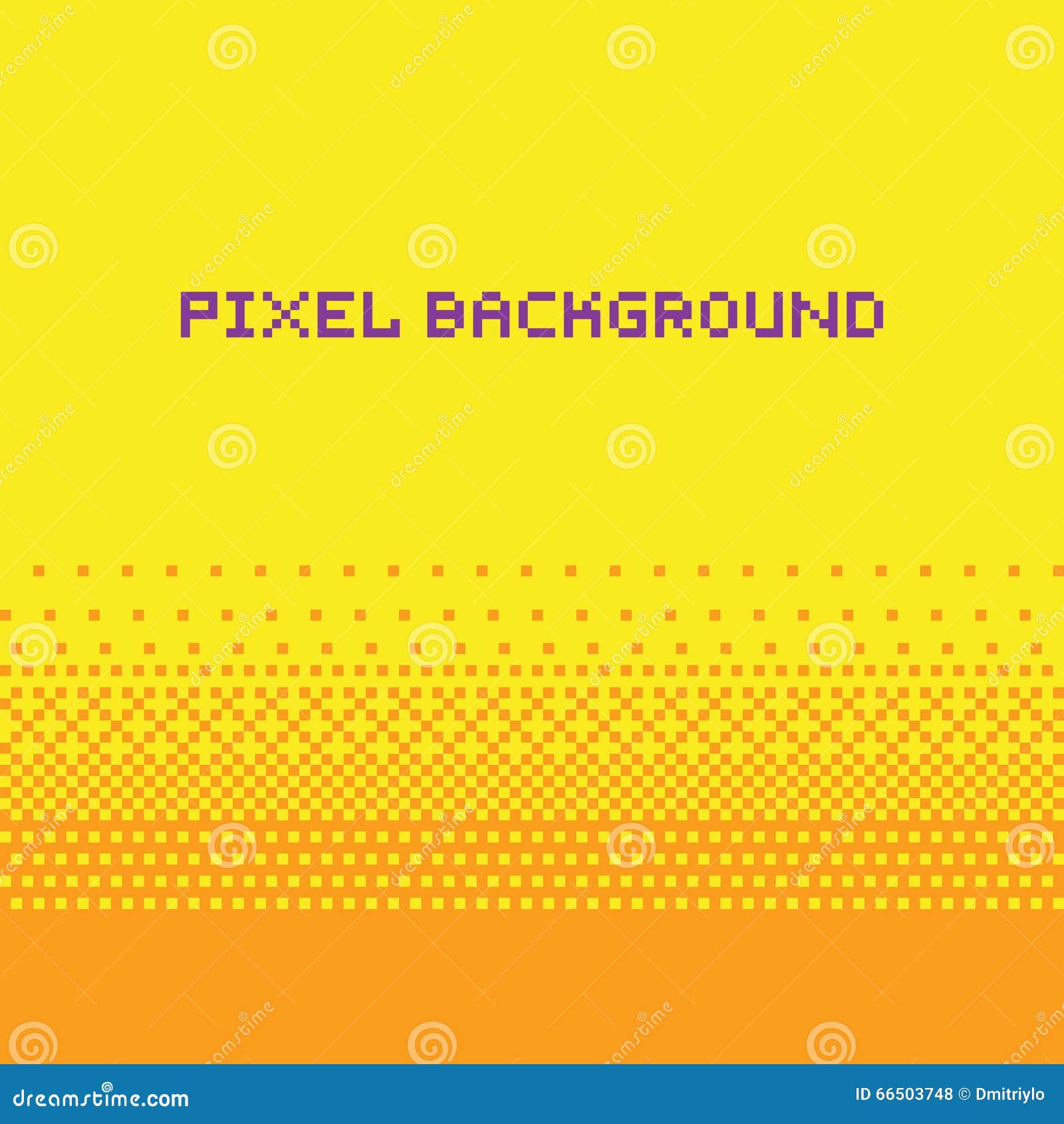 Pixel Art Style Vector Gradient Background Yellow | CartoonDealer.com ...