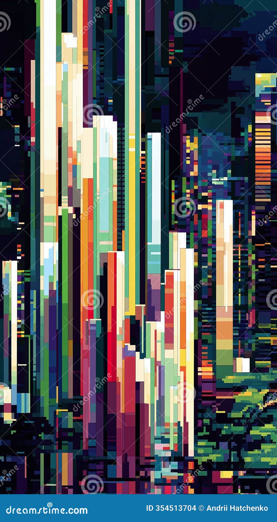 Pixel Art Visualization Of Loan Repayment Schedules Using Stacked Bar ...