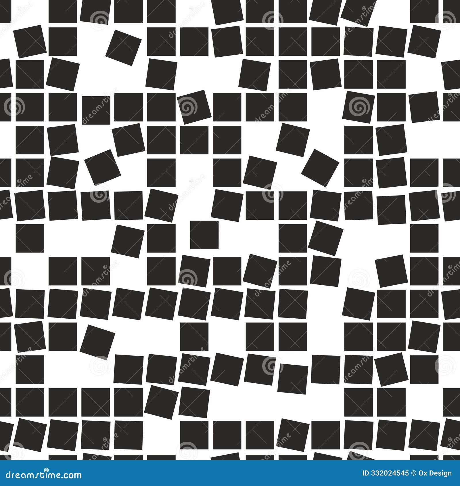 Pixel Background, Abstract Geometric Black and White Vector Art ...