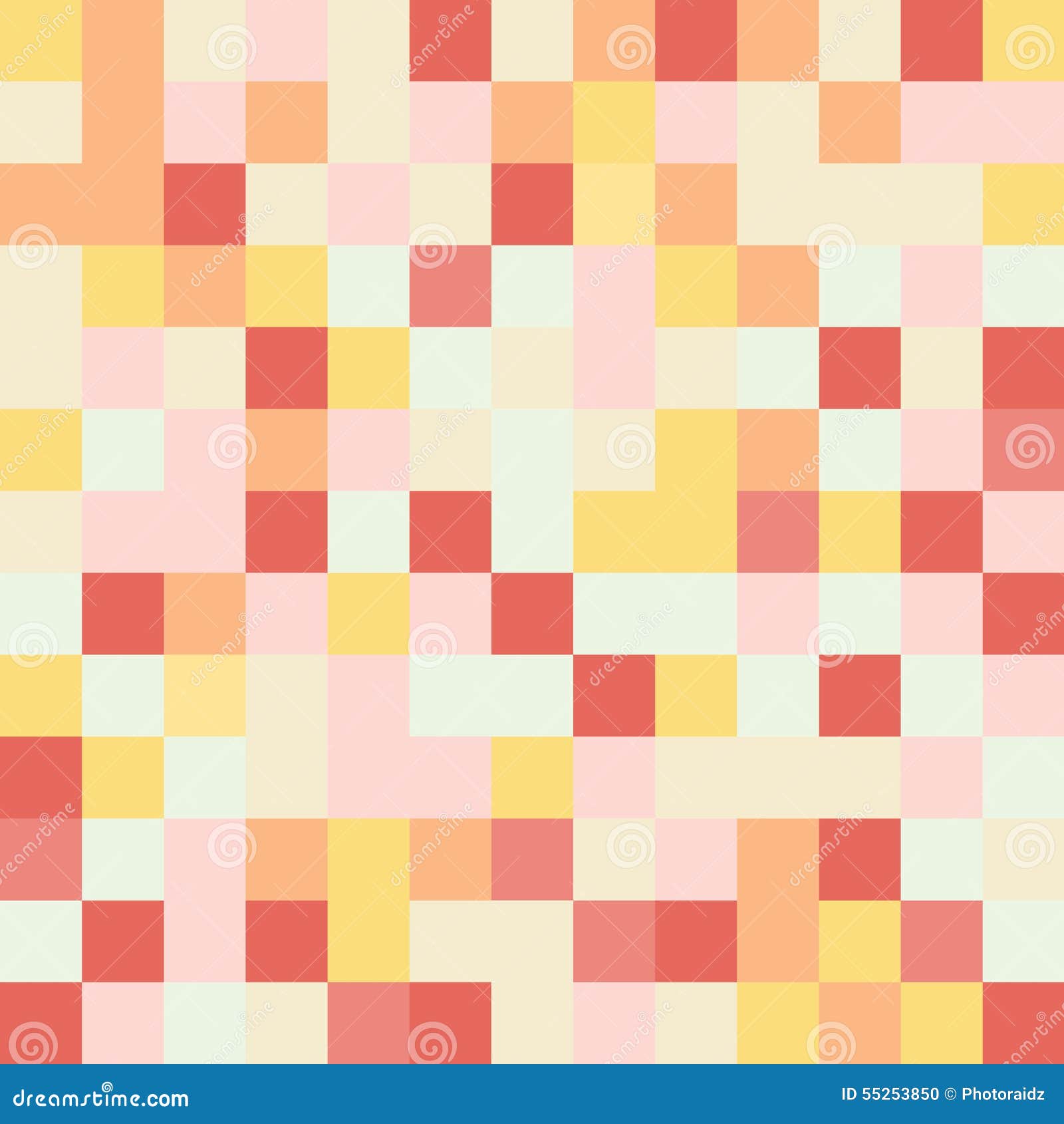 Pixel Background in 8-bit Style, Digital Seamless Pattern, Vector Stock ...