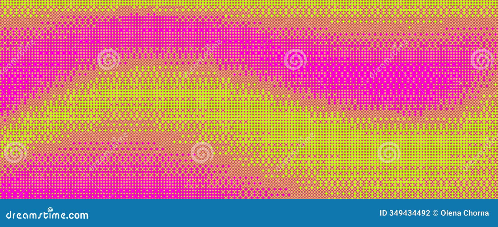 Pixel Background with Bitmap Pattern. Retro Game Dotted Gradient Effect. Vector Dither Gradation ...