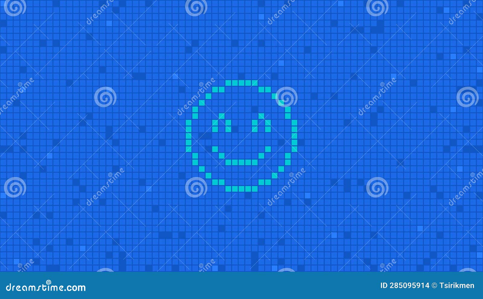 Smiley. Abstract Picture. Vector. Modern Art. Avant-garde, Cubism ...