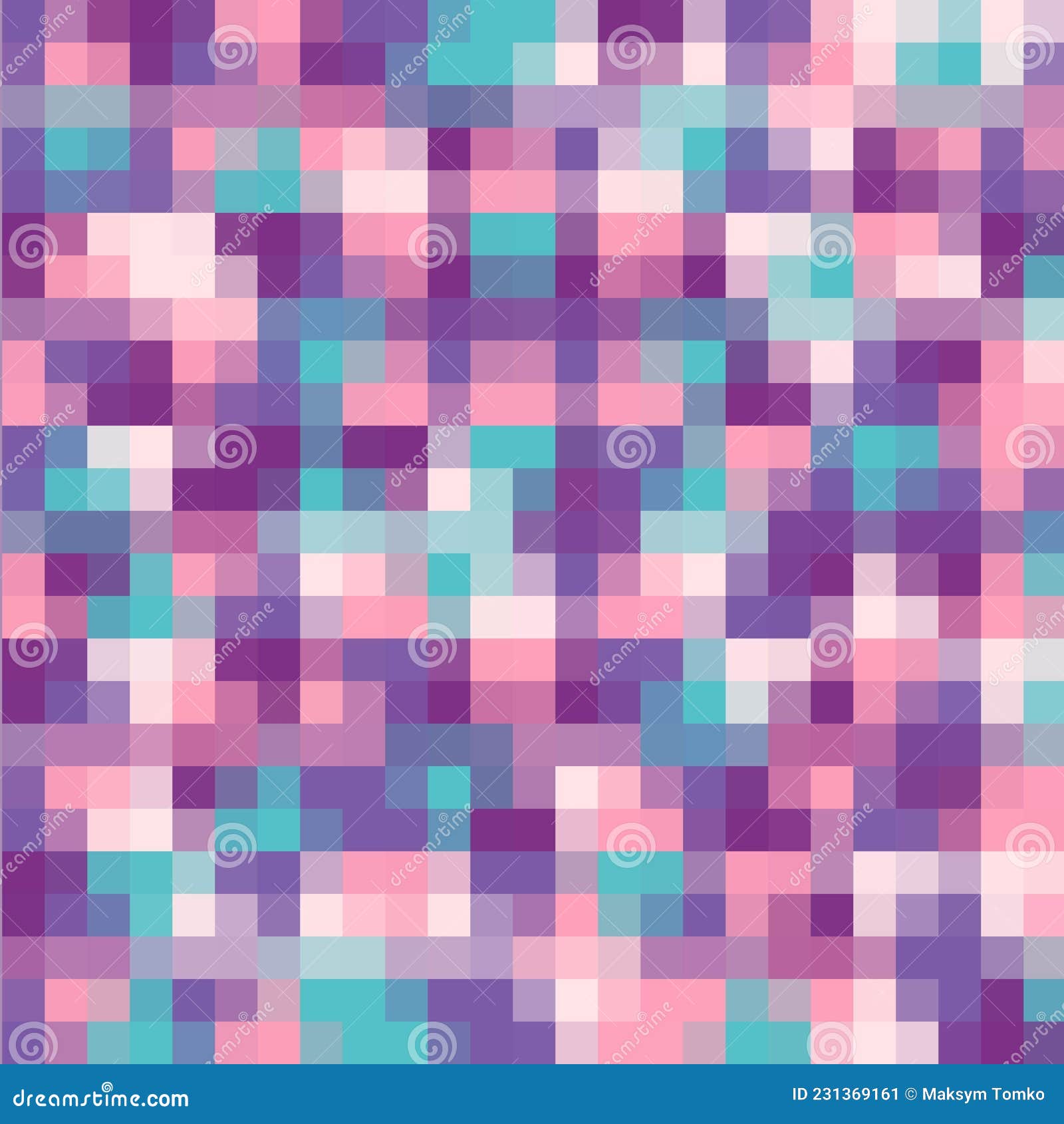 Pixel Background. Color Abstract Squares. Eps 10 Stock Vector ...