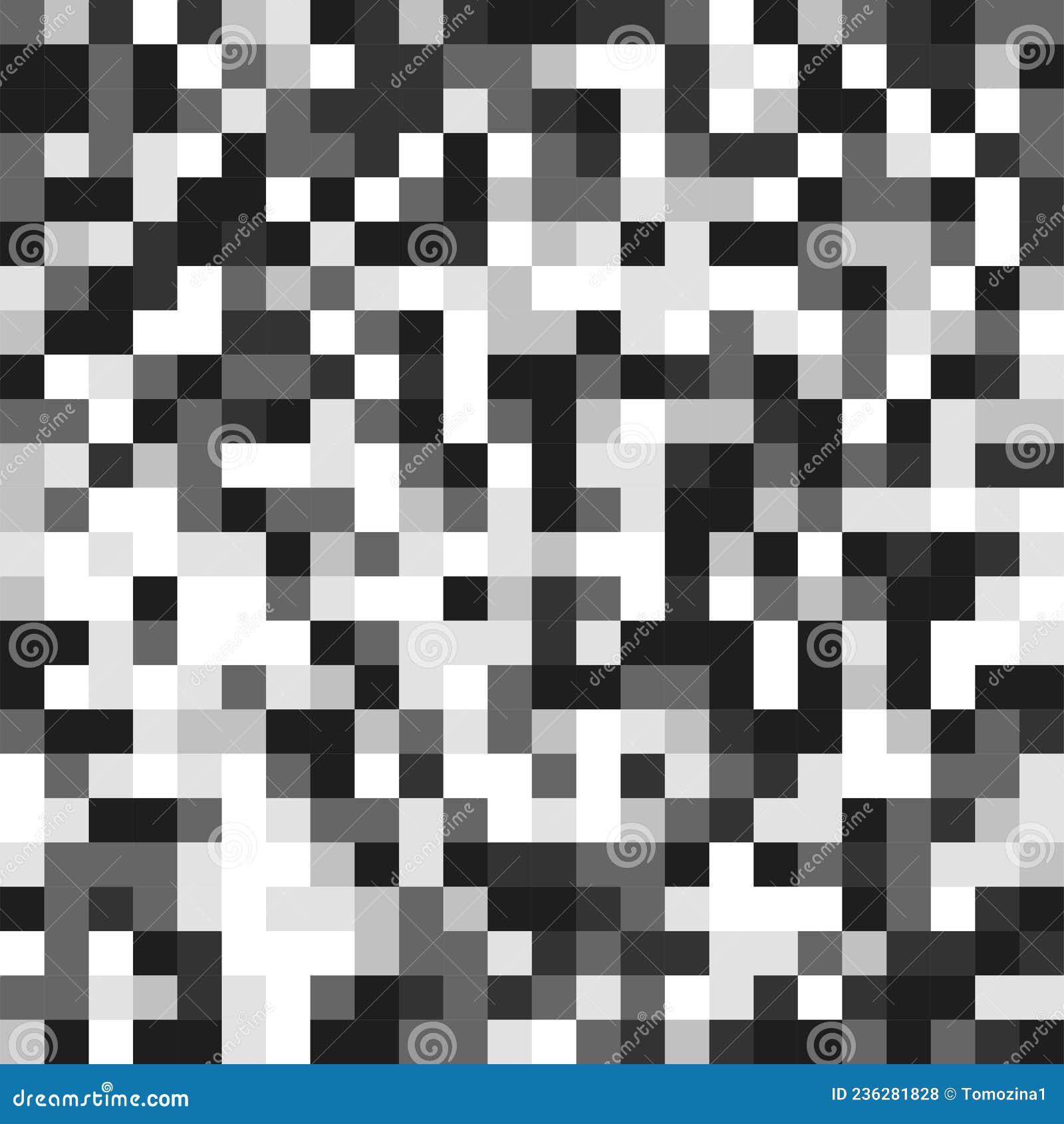 Pixel Background. Glitch Backdrop with Squares Stock Vector ...