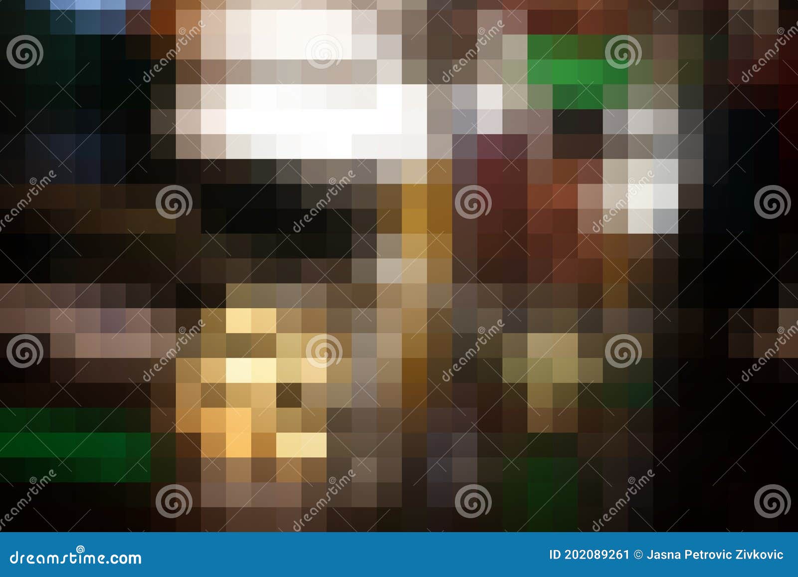 Pixel Background. Pixelate Effect Stock Illustration - Illustration of ...