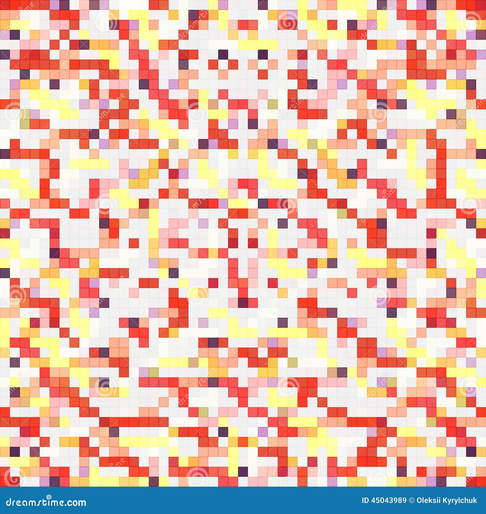 Pixel Background. Vector Pattern of Squares. Stock Vector ...