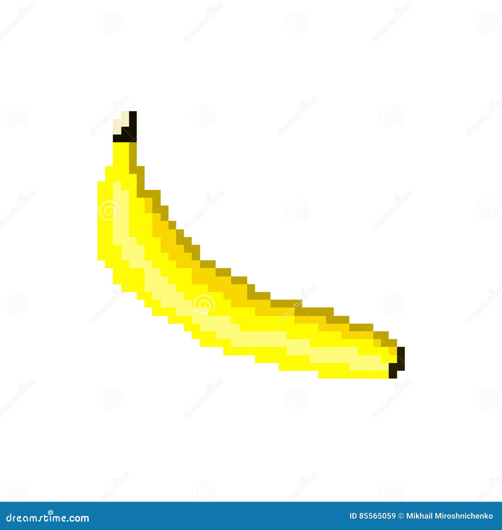Pixel banana stock illustration. Illustration of isolated - 85565059 Pixel banana stock illustration. Illustration of isolated - 85565059