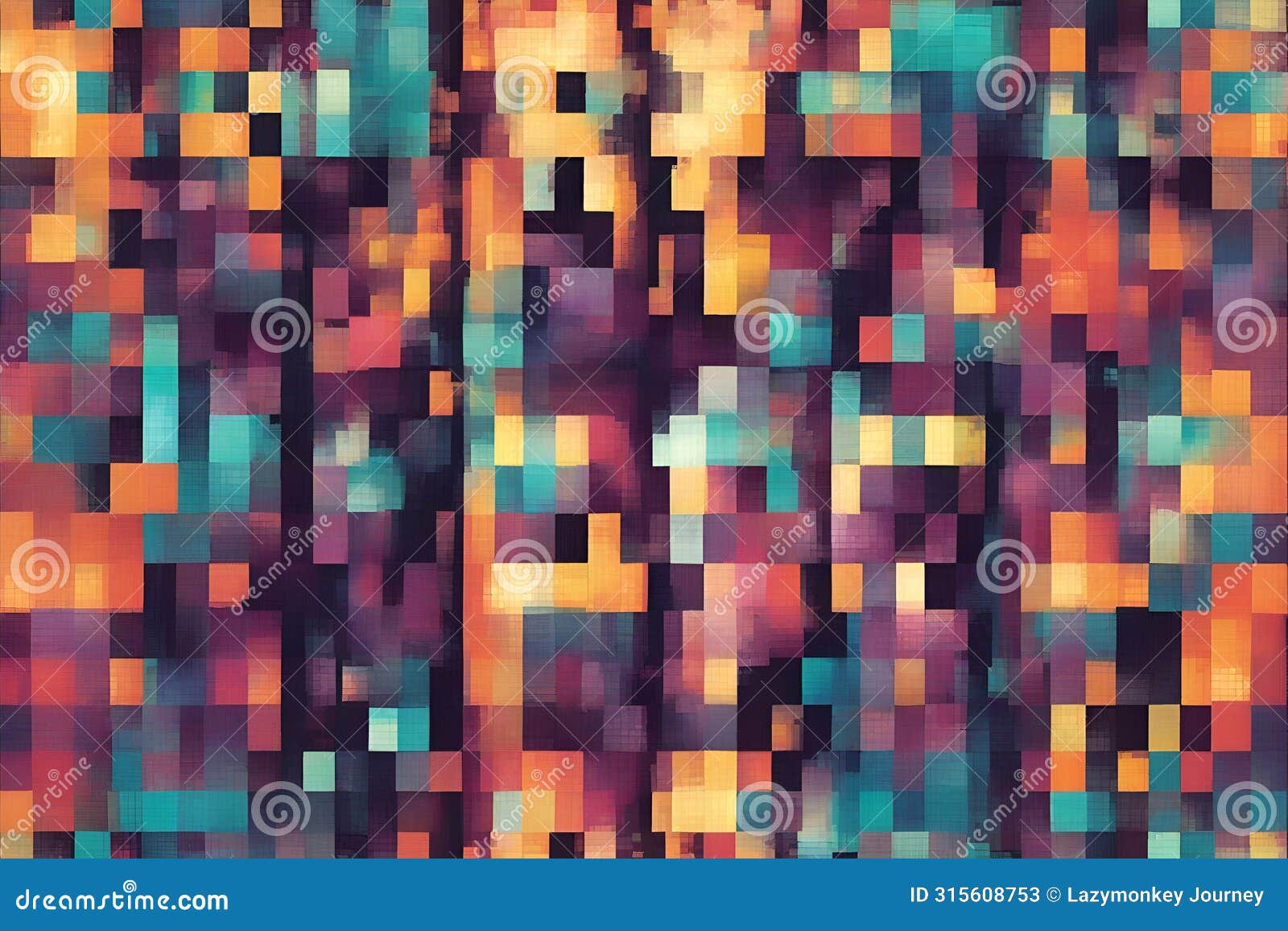 Pixel Bitmap Pattern With Vertical Stripes Cartoon Vector ...