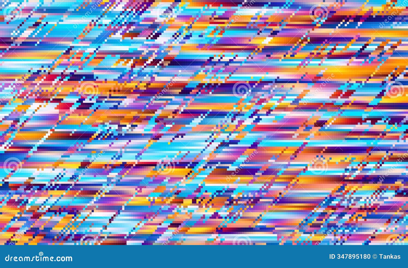 Pixel Bitmap Pattern With Vertical Stripes Cartoon Vector ...