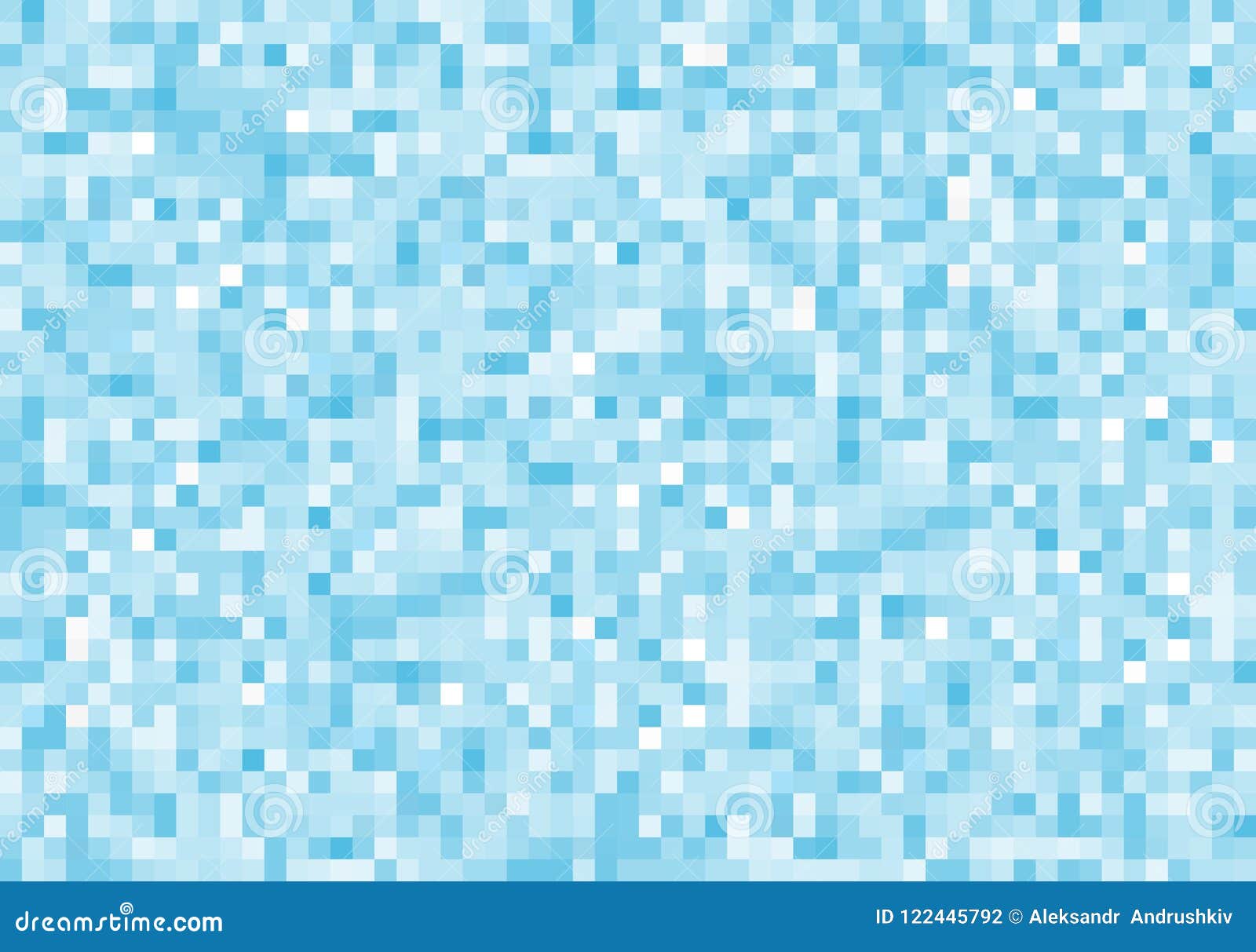 Pixel blue background stock vector. Illustration of geometric - 122445792