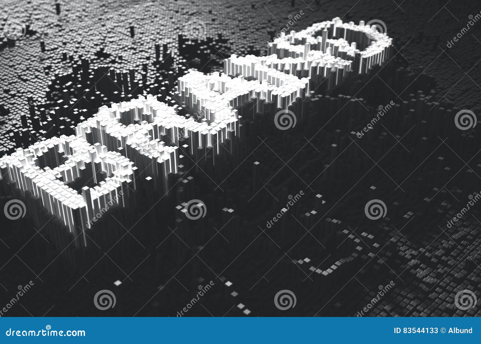 Pixel Brand Concept stock illustration. Illustration of advertising ...