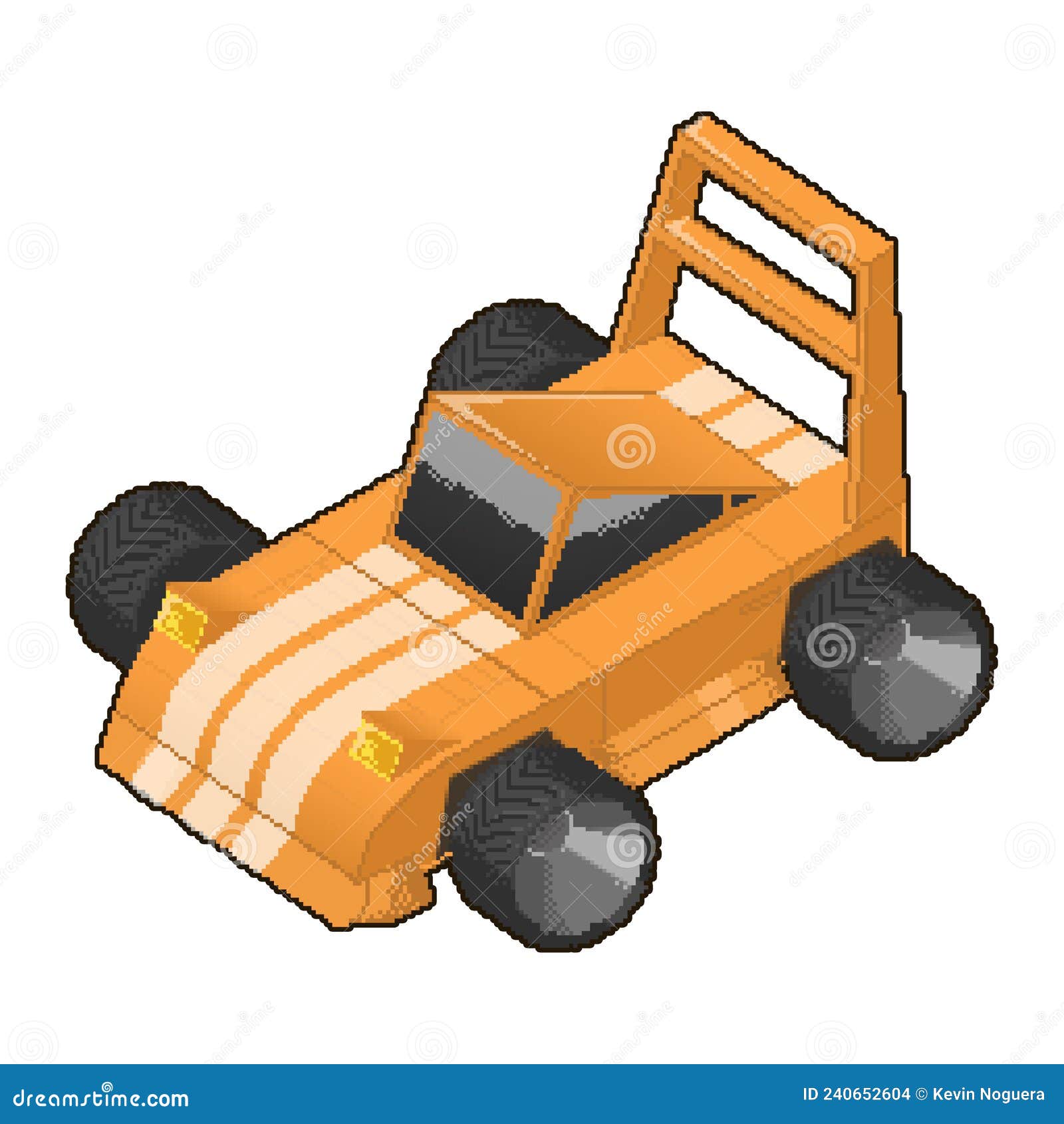 08 - Pixel Cars stock illustration. Illustration of transport - 240652604