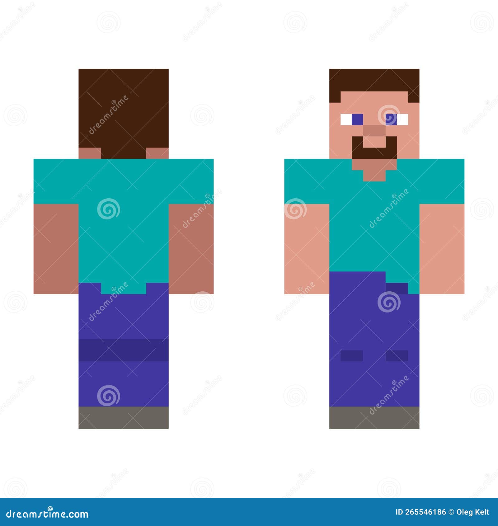 Pixel Character. the Concept of Hero Games. Gaming Concept. Vector ...