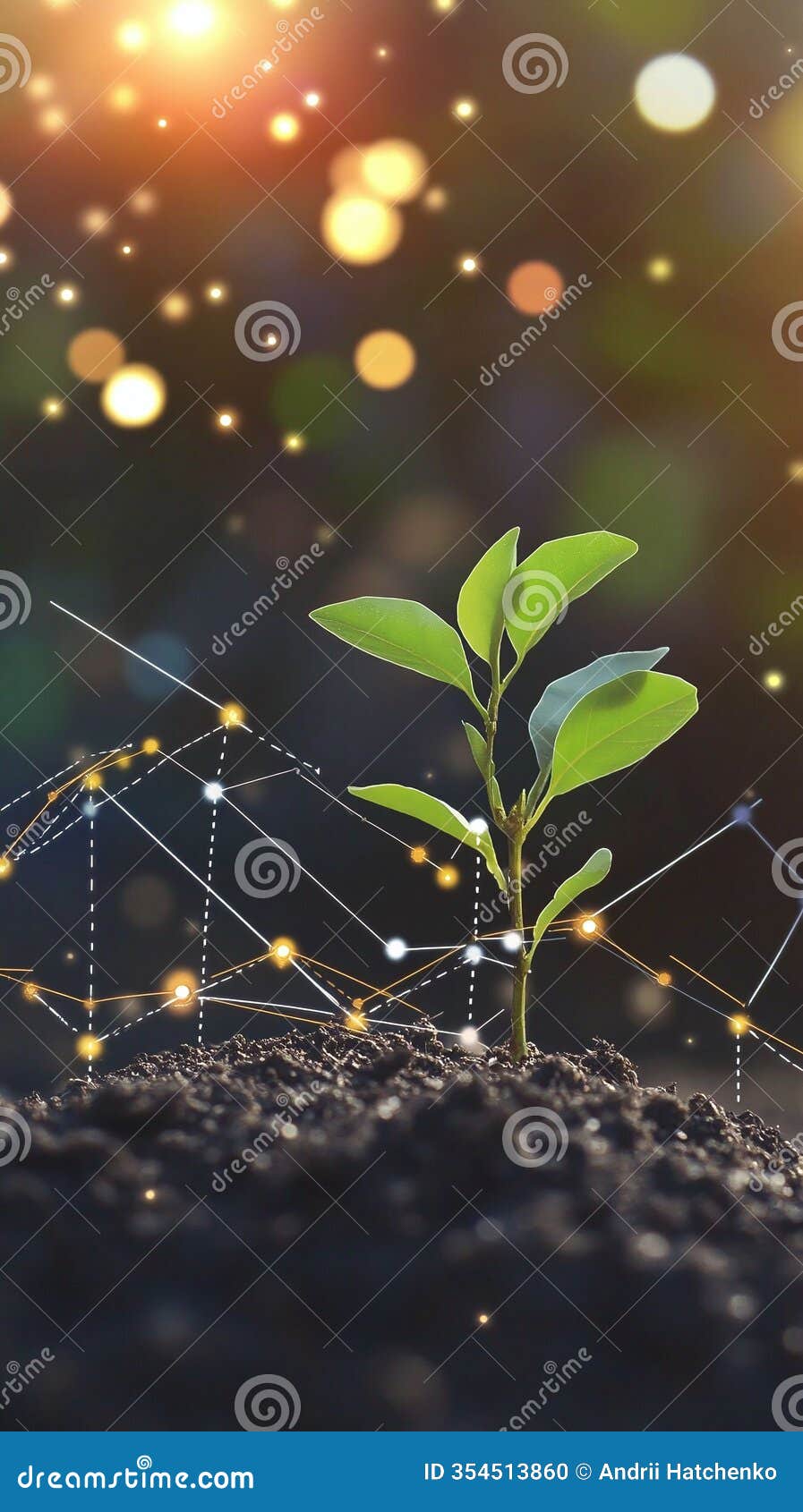 Pixel Chart Illustrating Compound Interest Growth Over Time with Simple ...