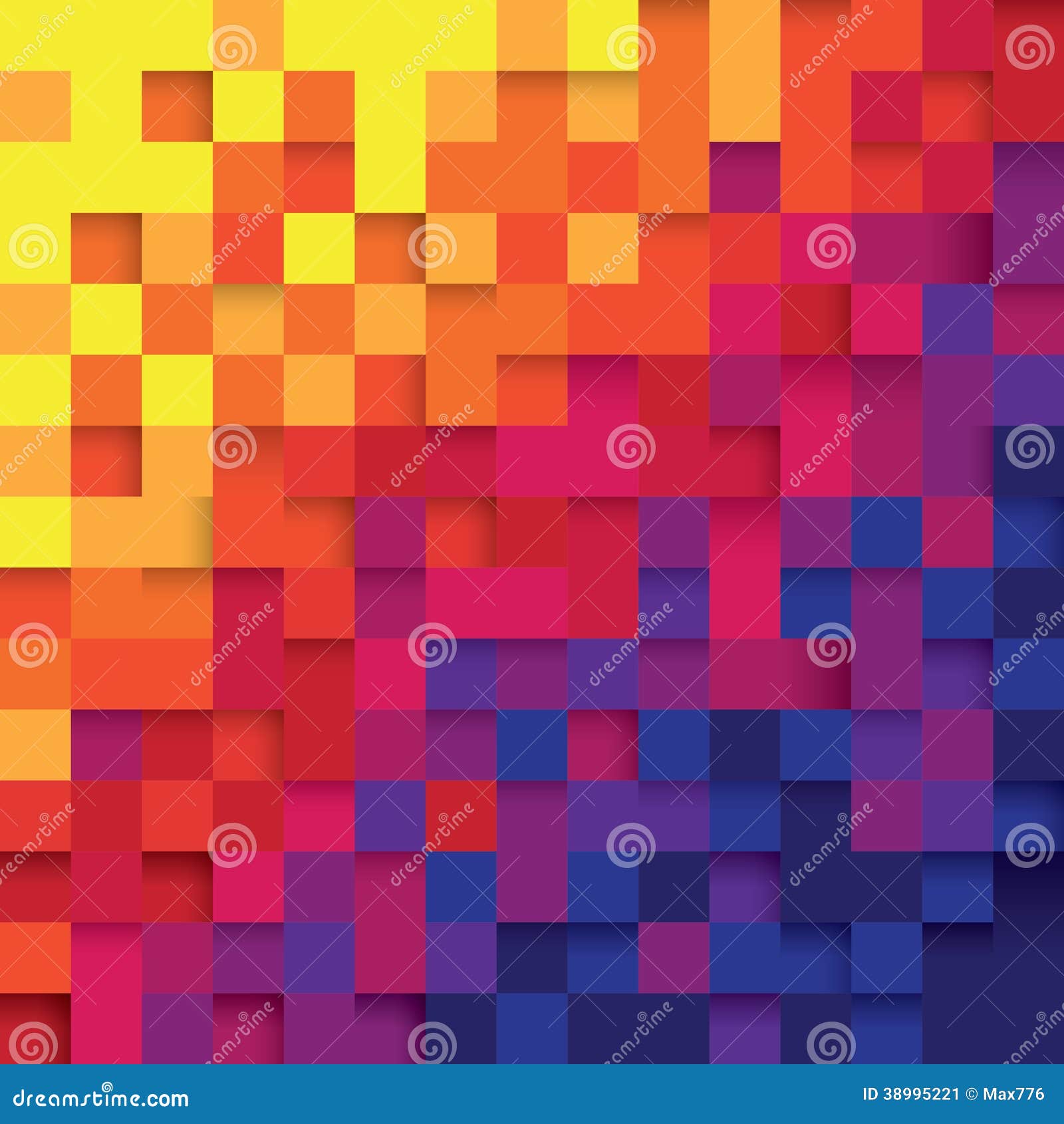 Pixel Color Abstract Background Stock Vector - Illustration of pixel ...