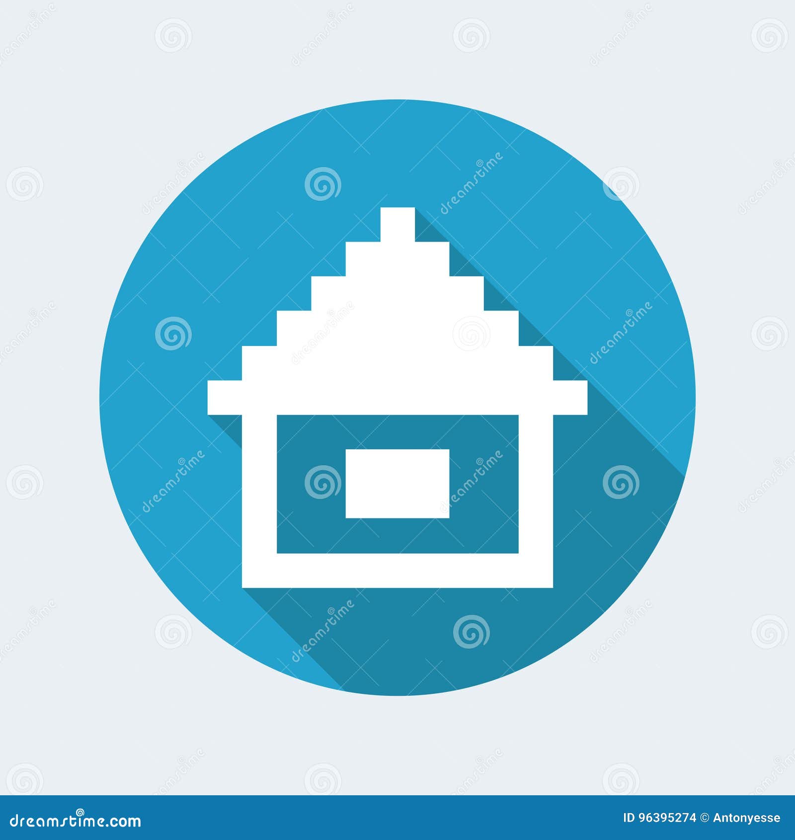 Pixel computer icon stock vector. Illustration of square - 96395274