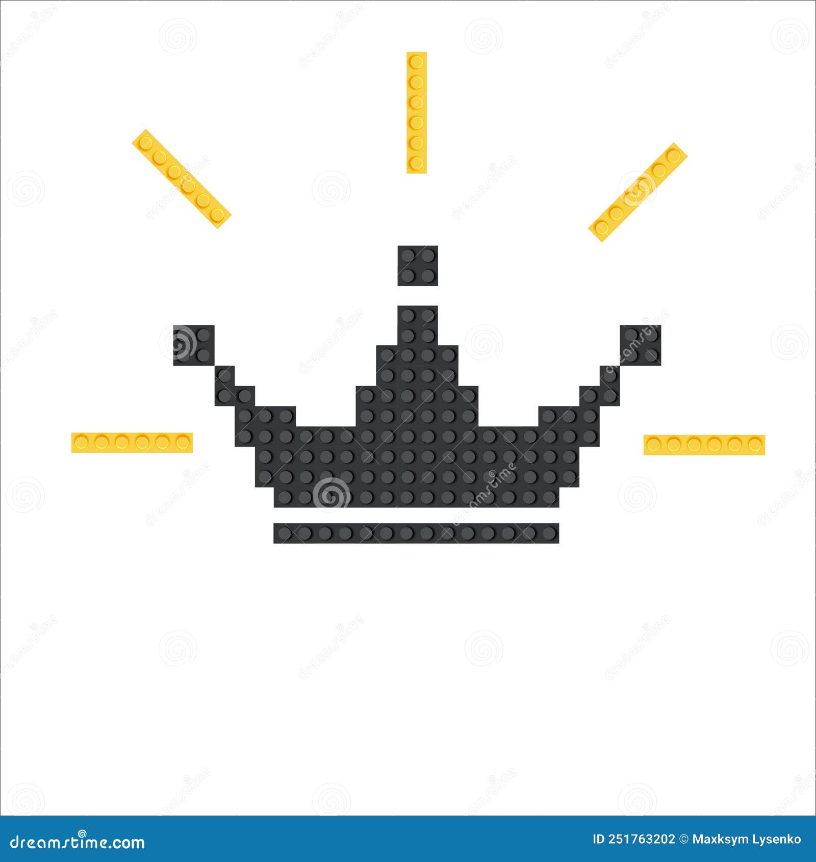 Pixel Art Crown, 8 Bit King Icon, Retro Style Queen Symbol, Minimalist ...