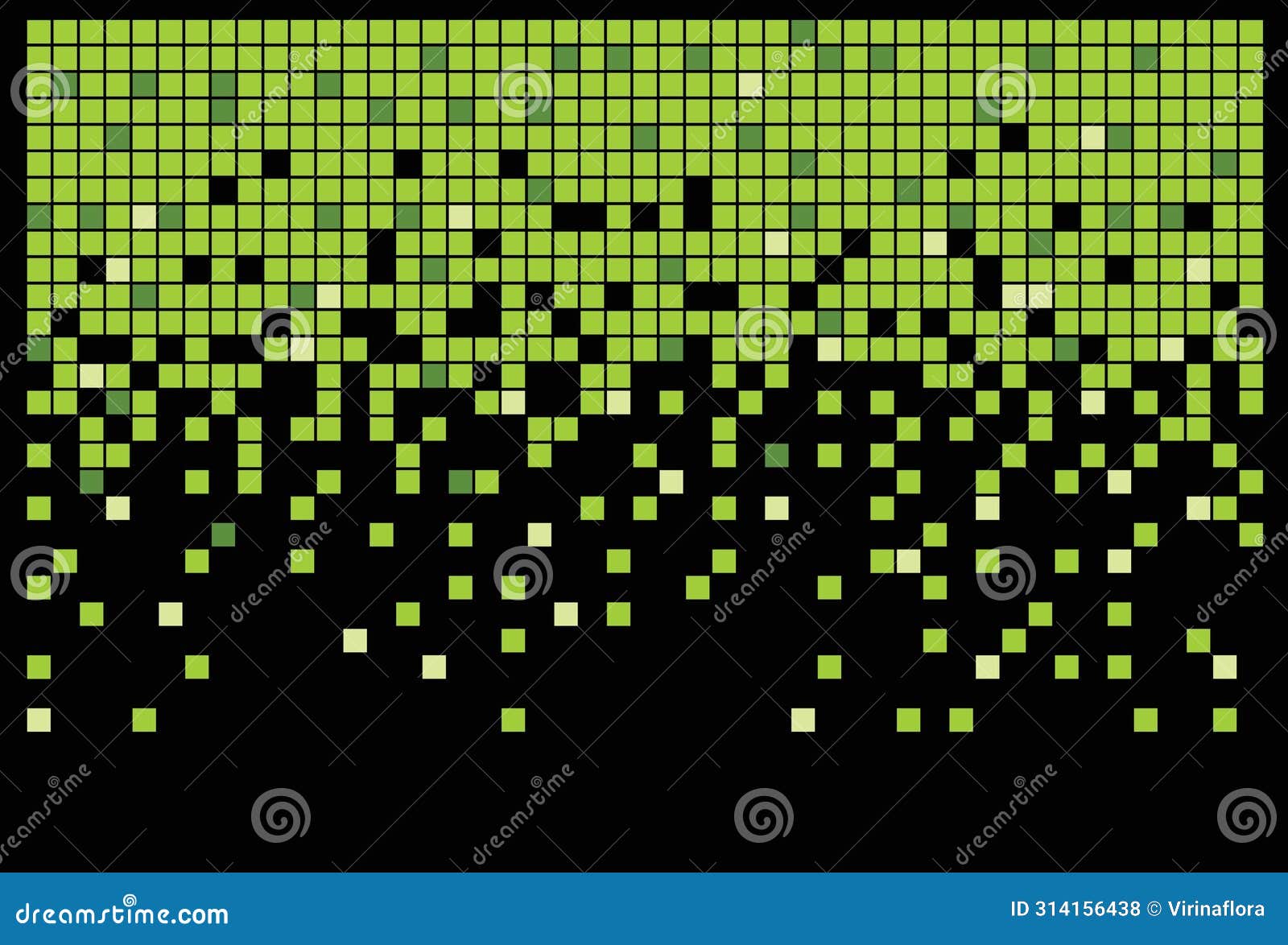 Pixel Disintegration Color Backgrounds. Decay Effect. Dispersed Dotted ...