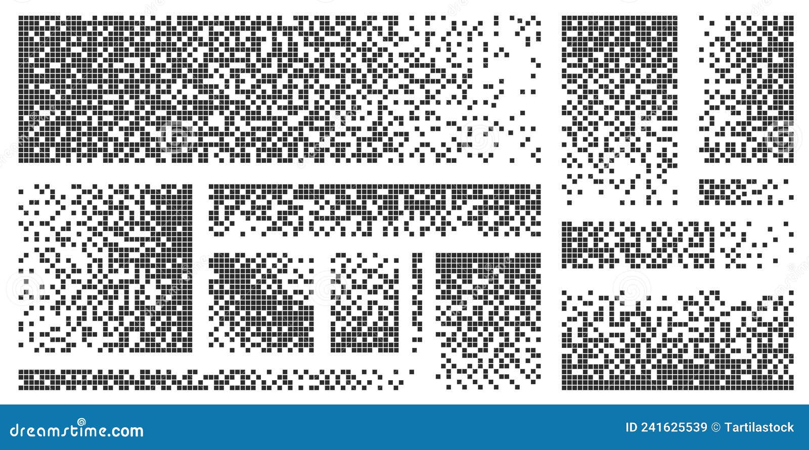 Pixel Disintegration Background, Digital Dots Dissolve Effect ...