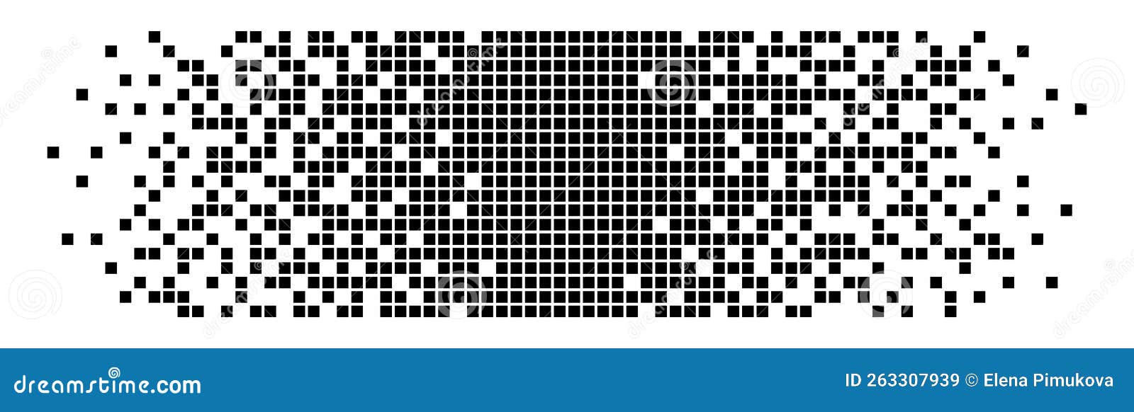 Pixel Disintegration Background, Digital Dots Dissolve Effect ...