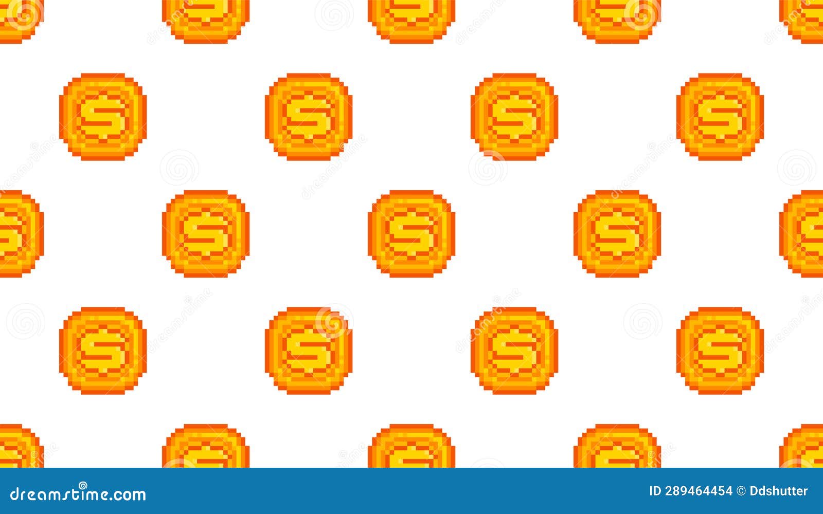 Pixel Art Dollar Bill Background Stock Image | CartoonDealer.com #39703999