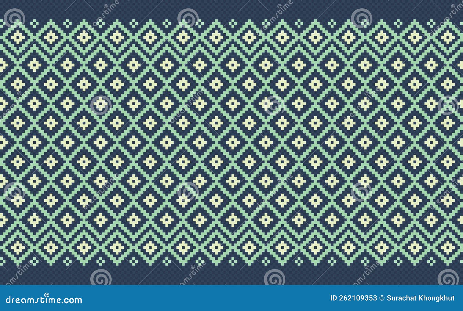 Pixel Ethnic Pattern, Vector Embroidery Aztec Background, Geometric ...